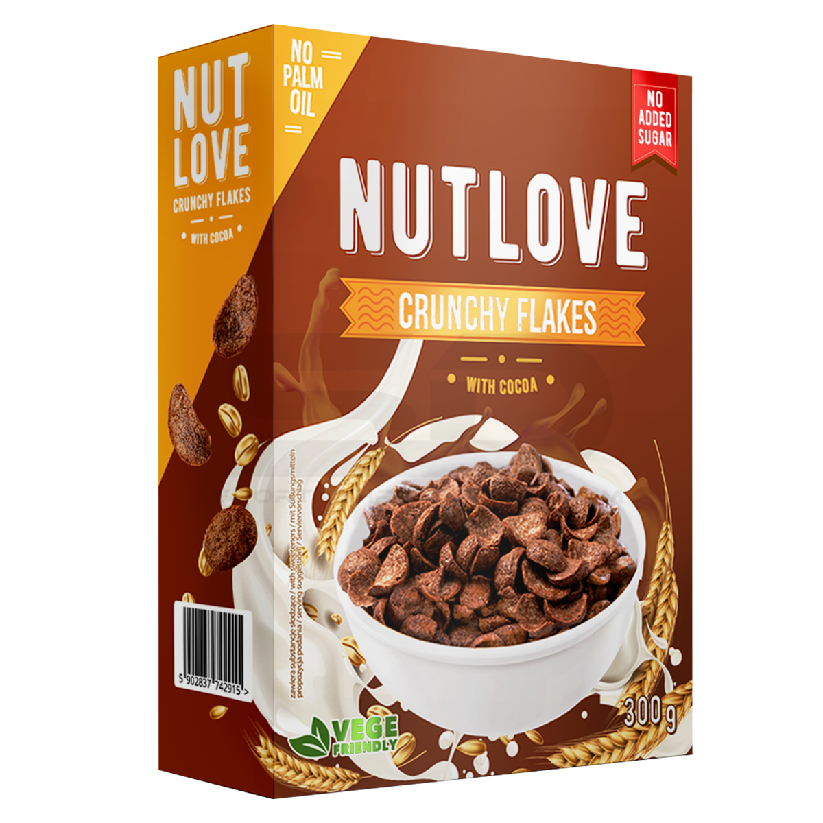 ALL NUTRITION® Nutlove CRUNCHY FLAKES 300g Online kaufen, 5,49